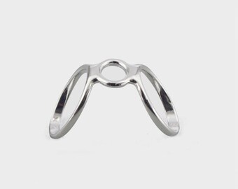 Silver Splint Ring | Etsy