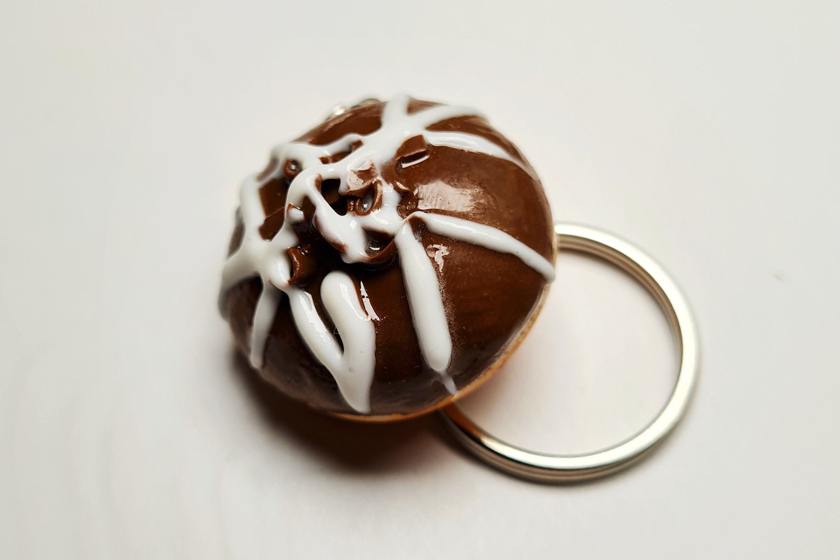 Handmade Krispy Kreme Chocolate Dreamcake Keyring by | Etsy