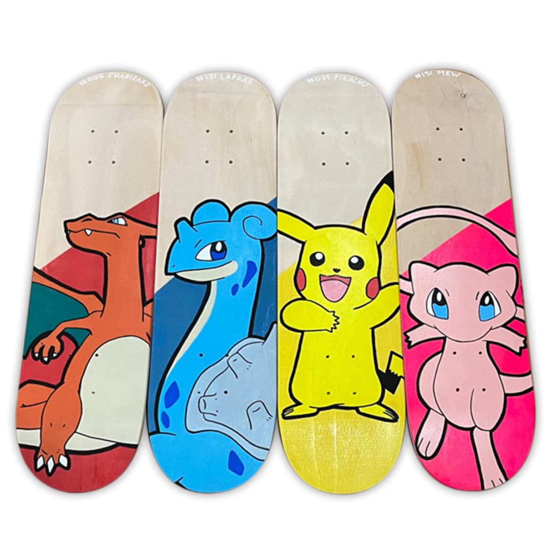 CUSTOM Pokemon Skateboard Deck - Etsy