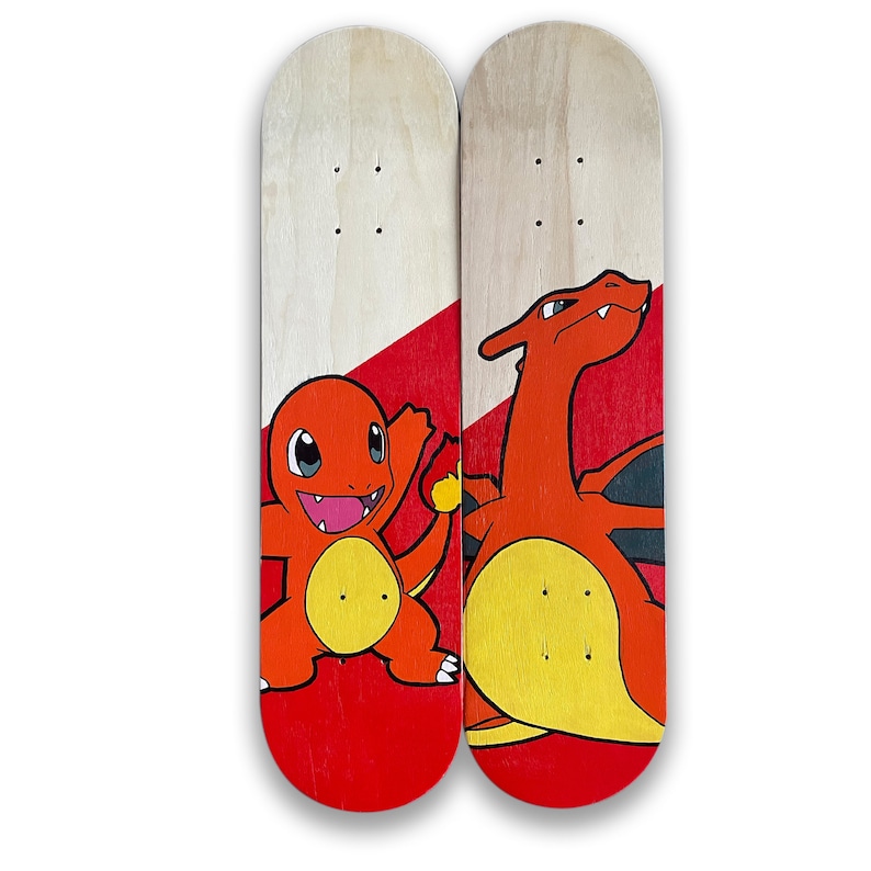 CUSTOM Pokemon Skateboard Deck - Etsy