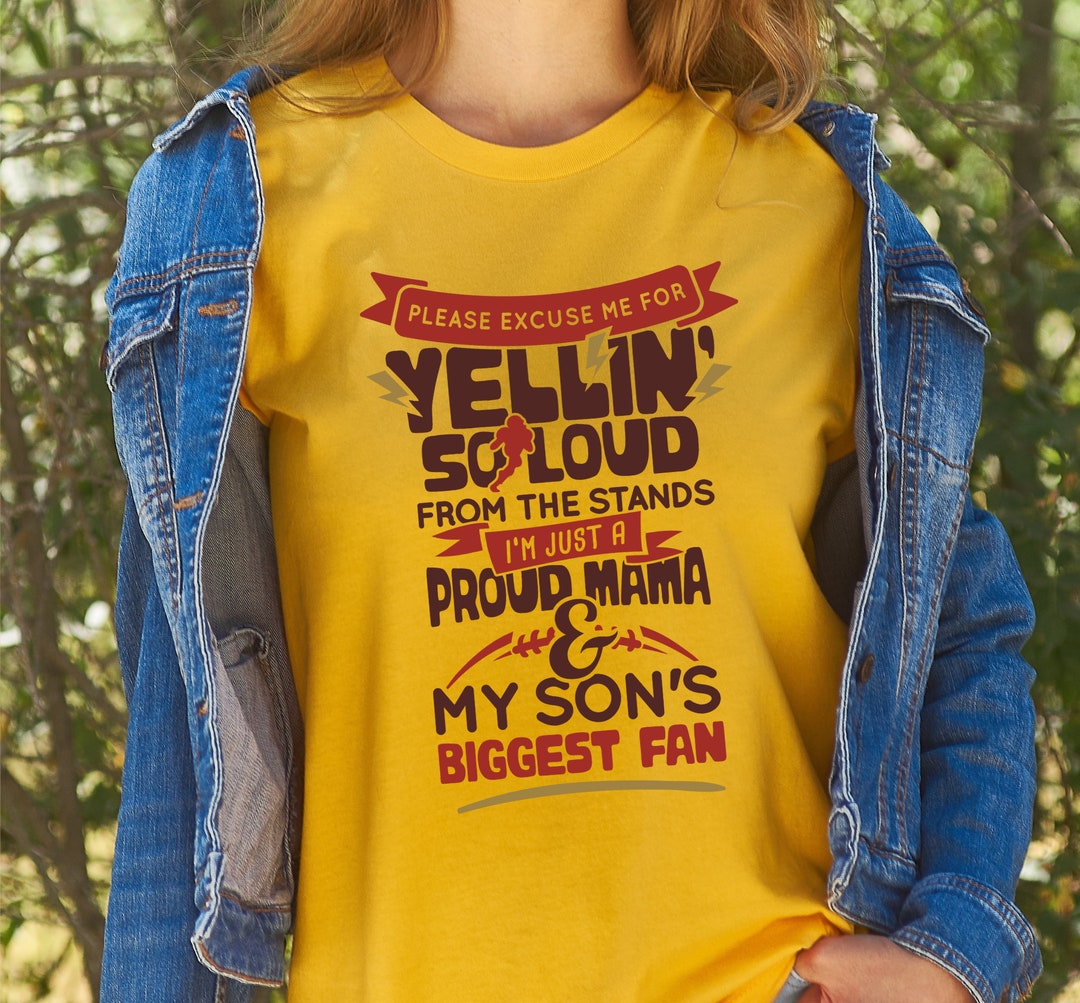 Sorry for Yelling so Loud From the Stands Women's Graphic - Etsy Canada