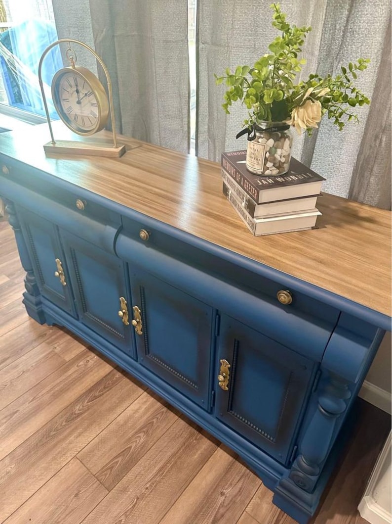 SOLD ! Great Solid Wood Buffet - Etsy