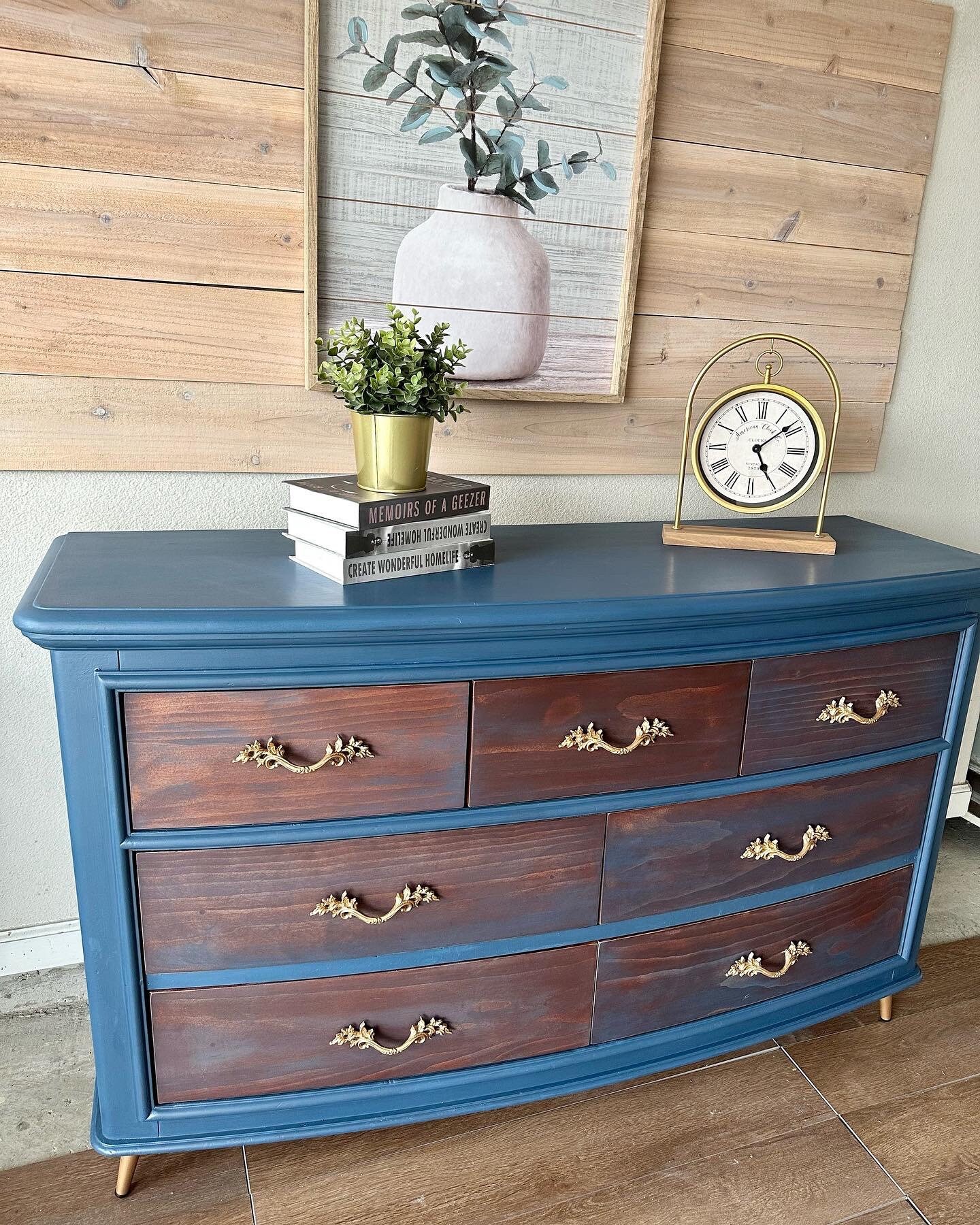 Sold Blue Dresser - Etsy