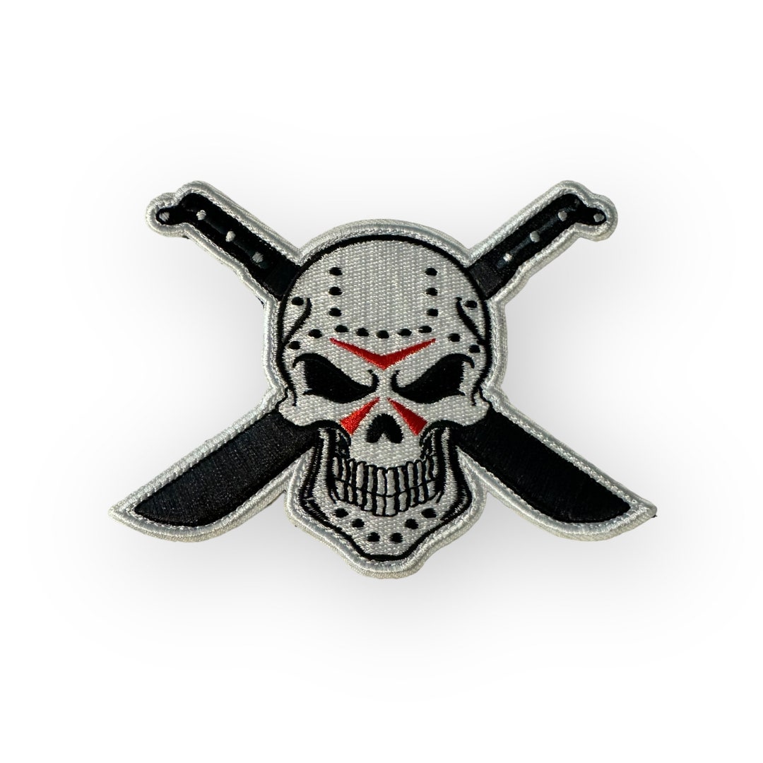 American Infidel Jason Voorhees Skull Morale Patch - Etsy