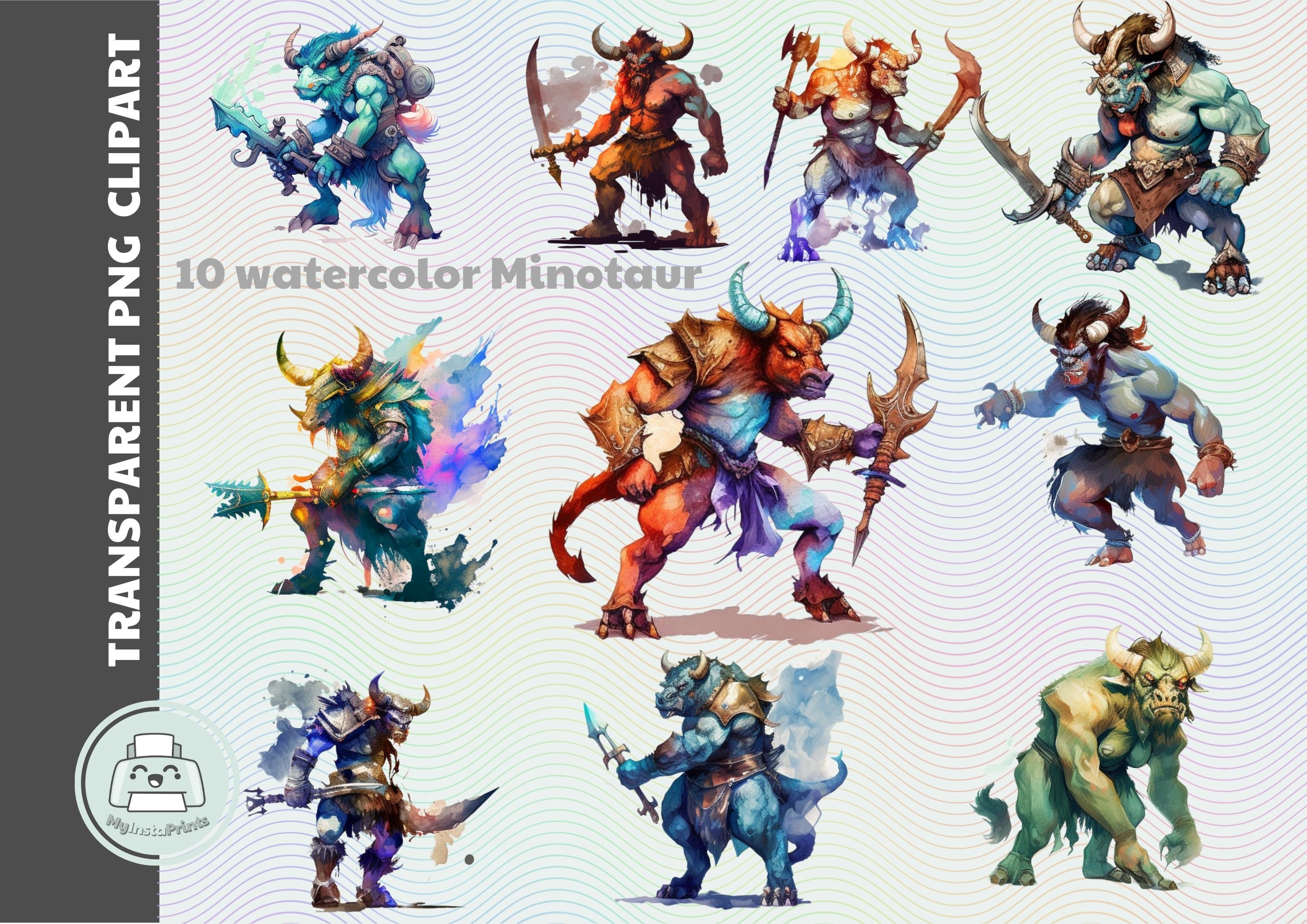 Minotaur Clipart