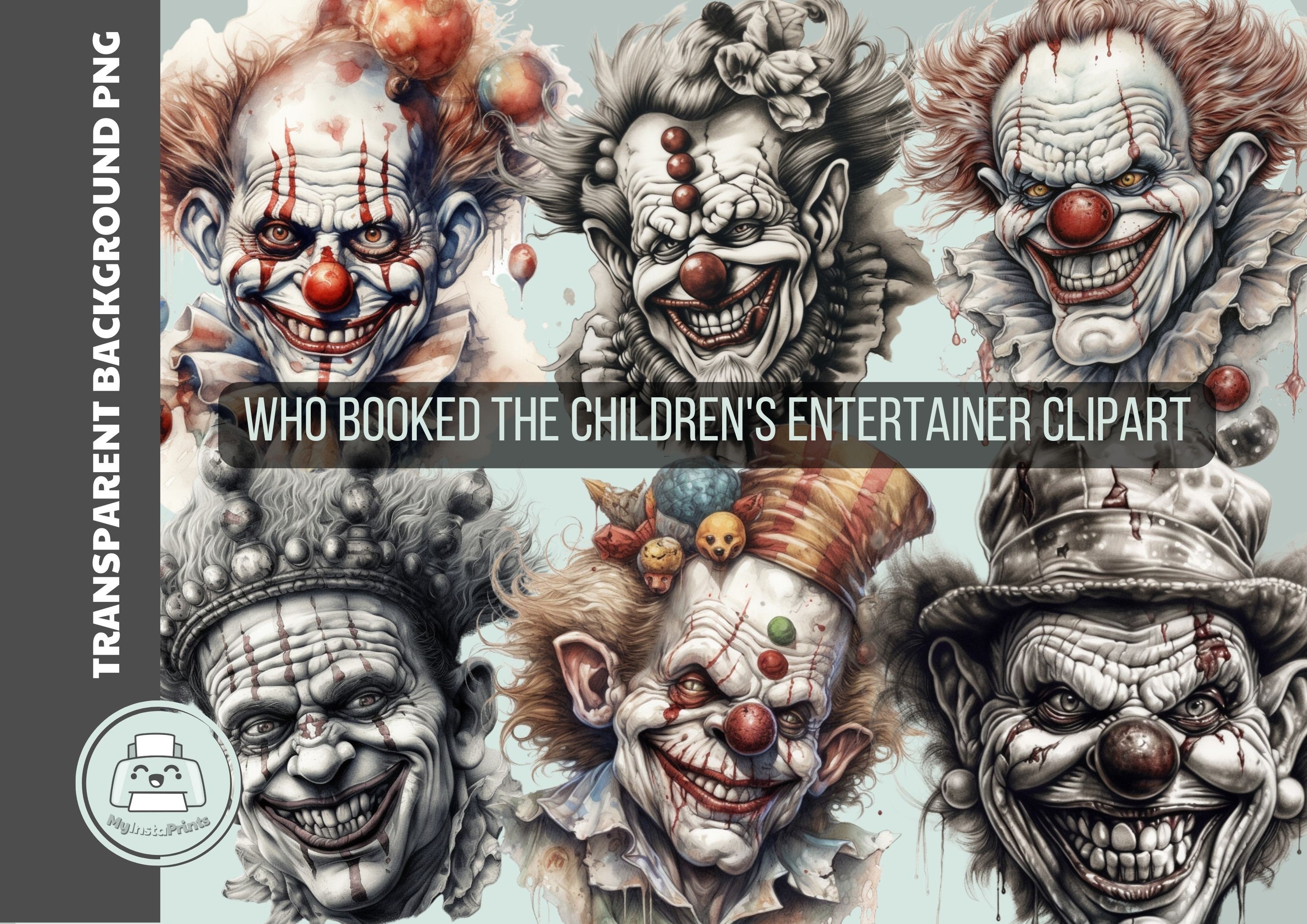 Evil Killer Clowns Wallpaper