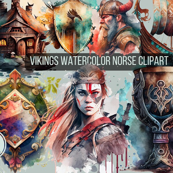 Viking Clipart - Etsy