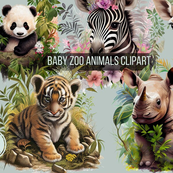 Gorilla Lion Clipart - Etsy