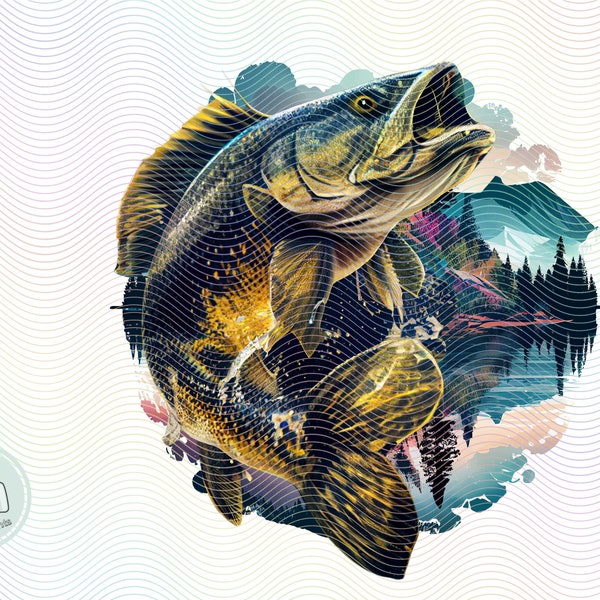 Walleye Fishing - Etsy