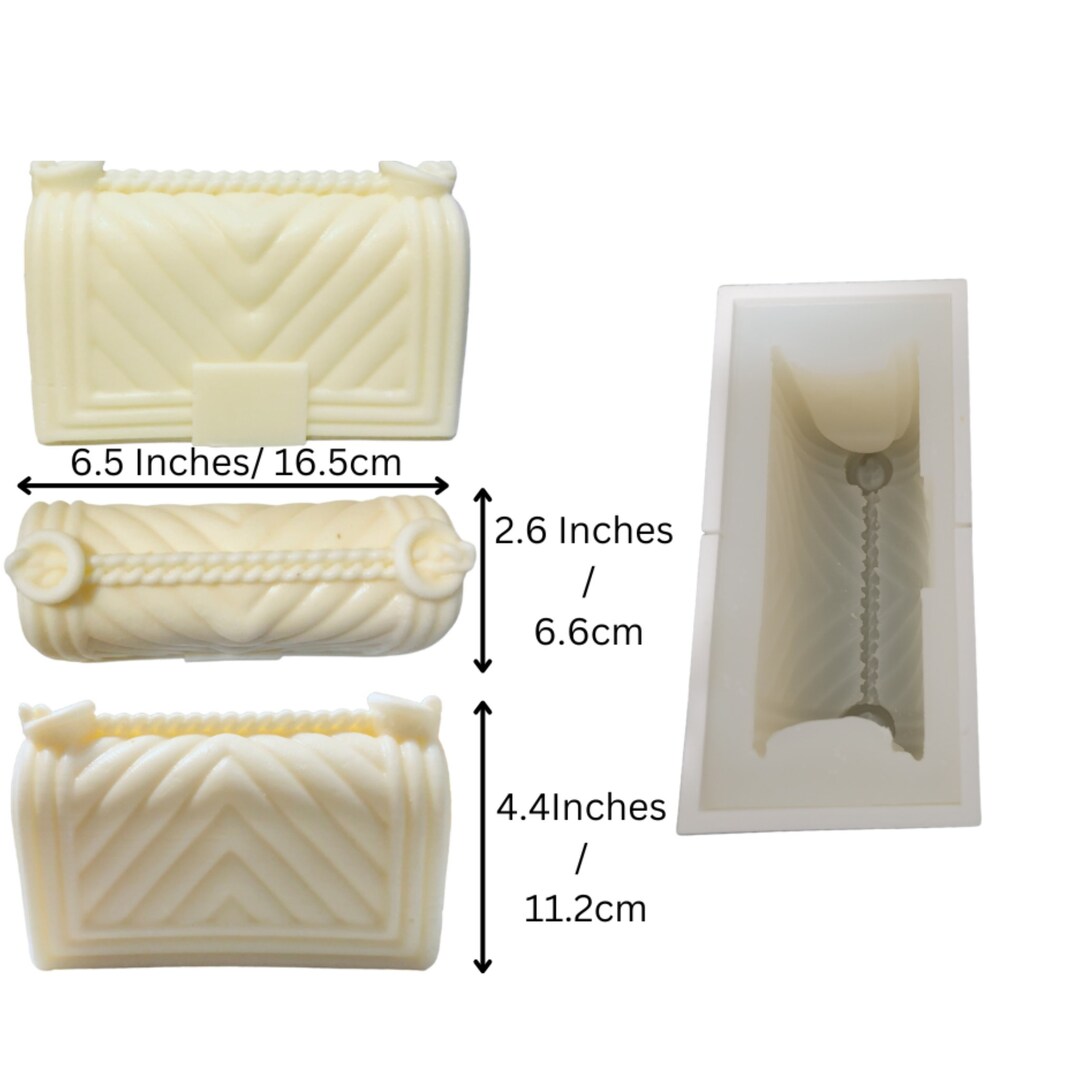 Purse Silicone Mold | Handbag Silicone Mold | Super Flexible Platinum ...