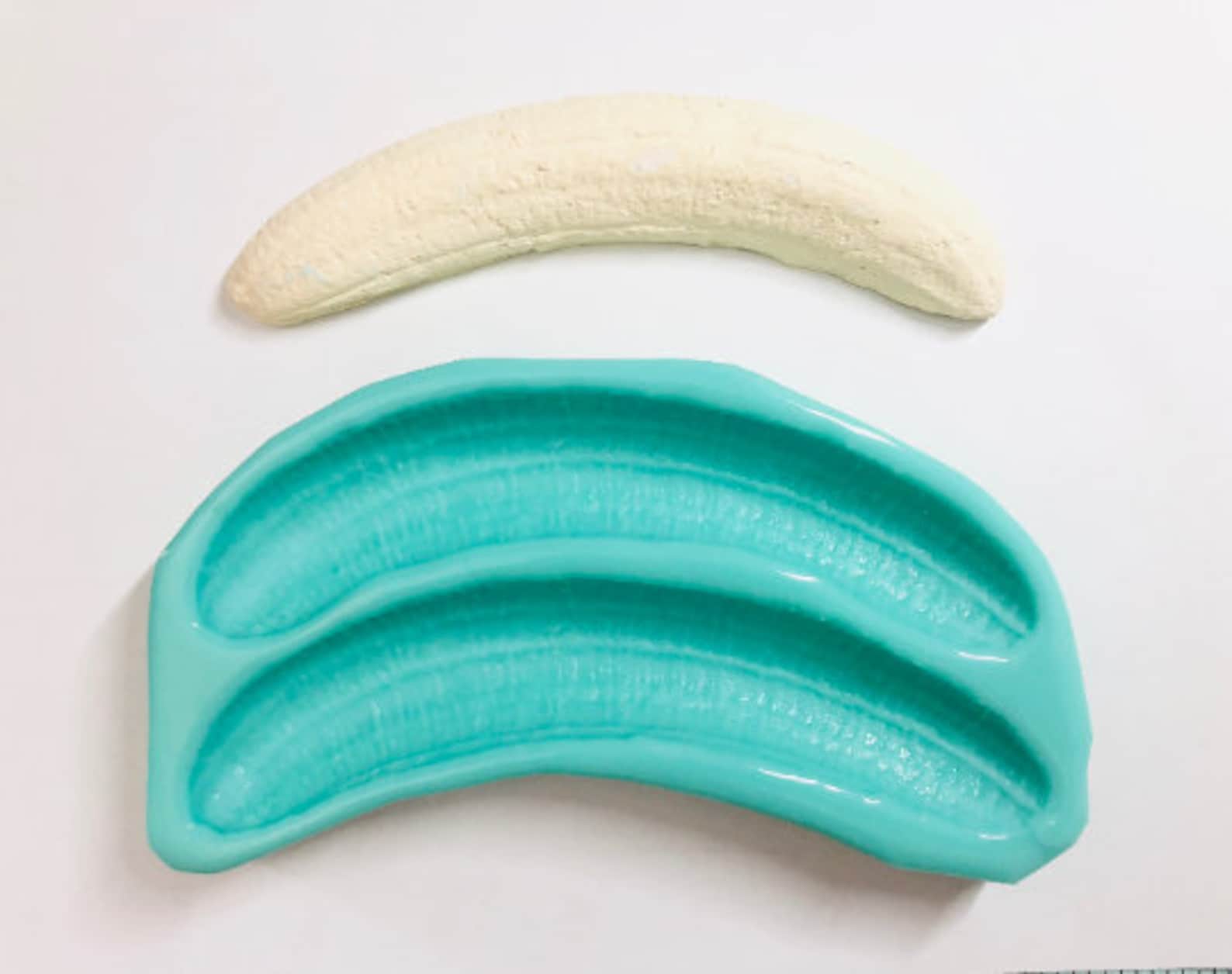 2pc Realistic Banana Halves Banana Split Silicone Mold | Etsy