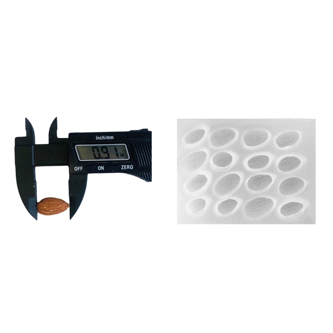 16pc Almonds Silicone Mold| Realistic Peanuts| Food Shaped Mold| Candle ...