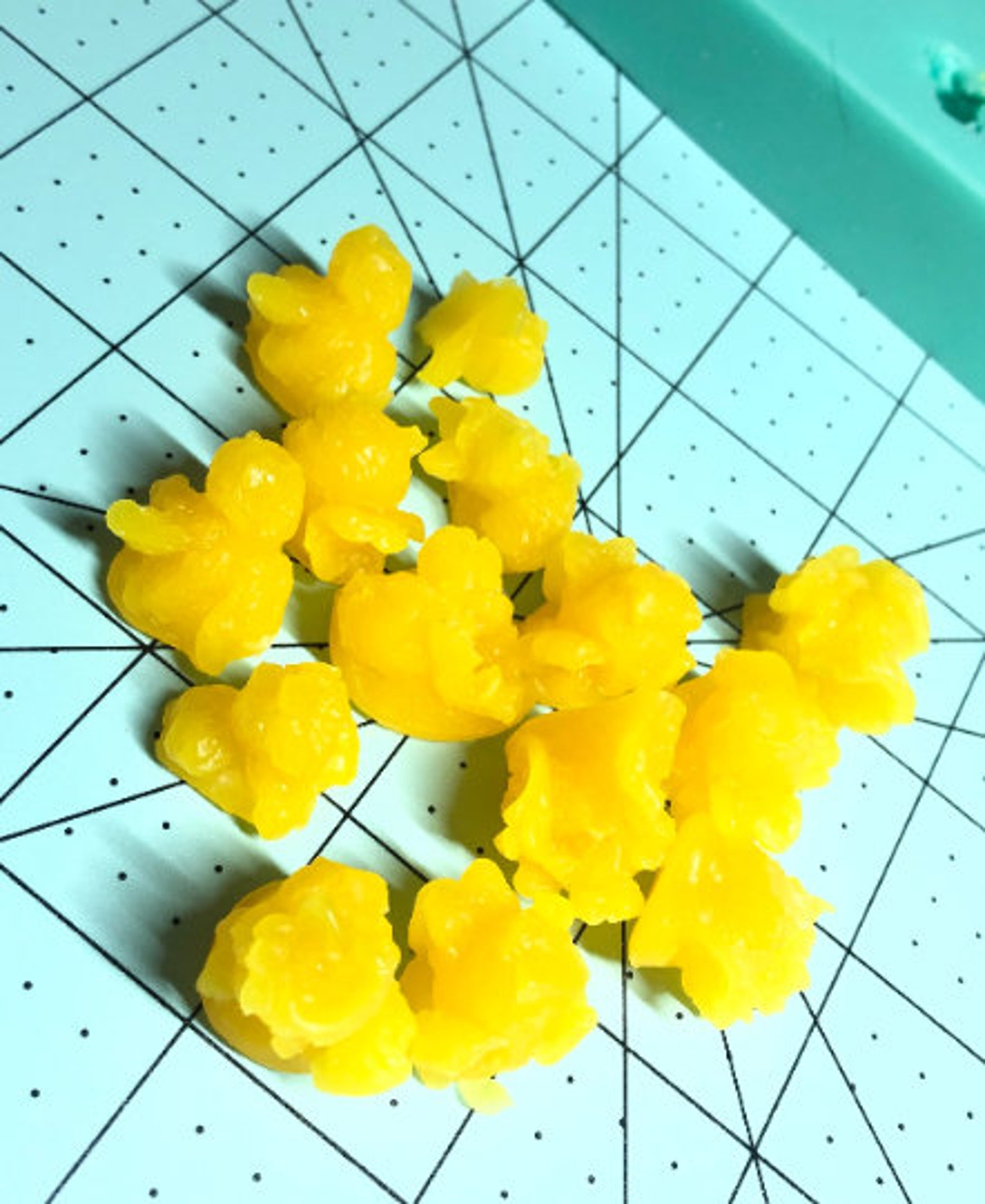 25pc Popcorn Shape Silicone Mold Realistic Food Shape for - Etsy