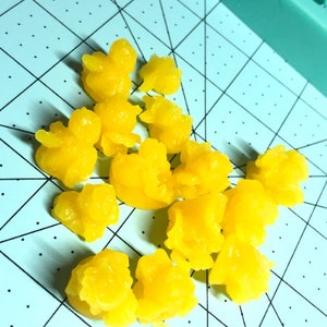 25pc Popcorn Shape Silicone Mold, Realistic Food Shape for Soap Candle ...