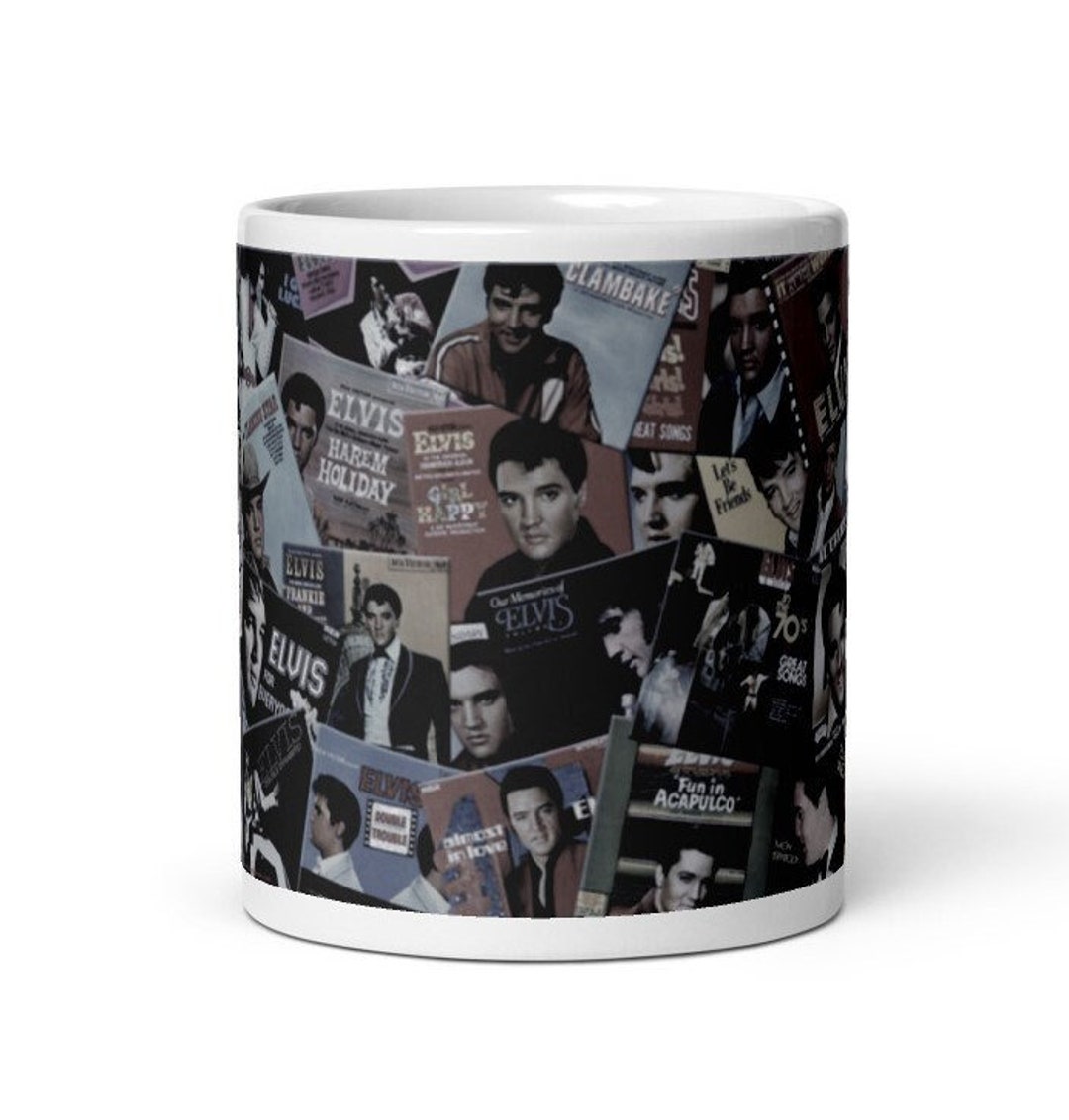 Elvis Presley Cup, Elvis Presley Fan Gift, Elvis Presley Mug - Etsy