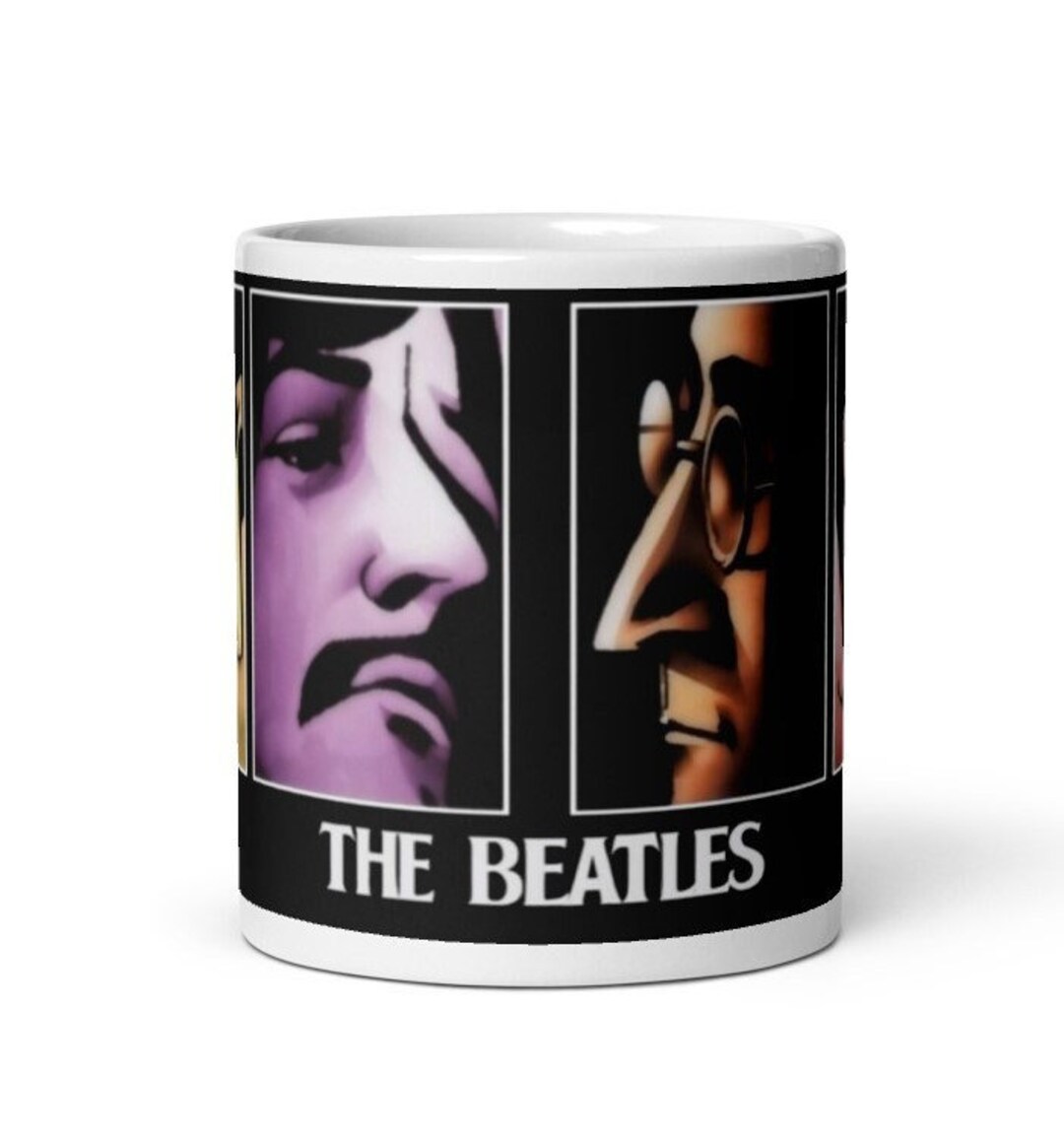 Beatlemania Gifts, the Beatles Art, the Beatles Coffee Mug - Etsy