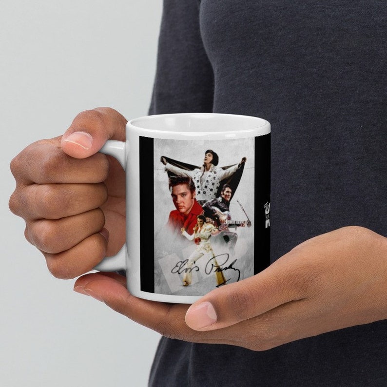Elvis Presley Mug Cup Elvis Presley Cute Gift Mug Elvis - Etsy
