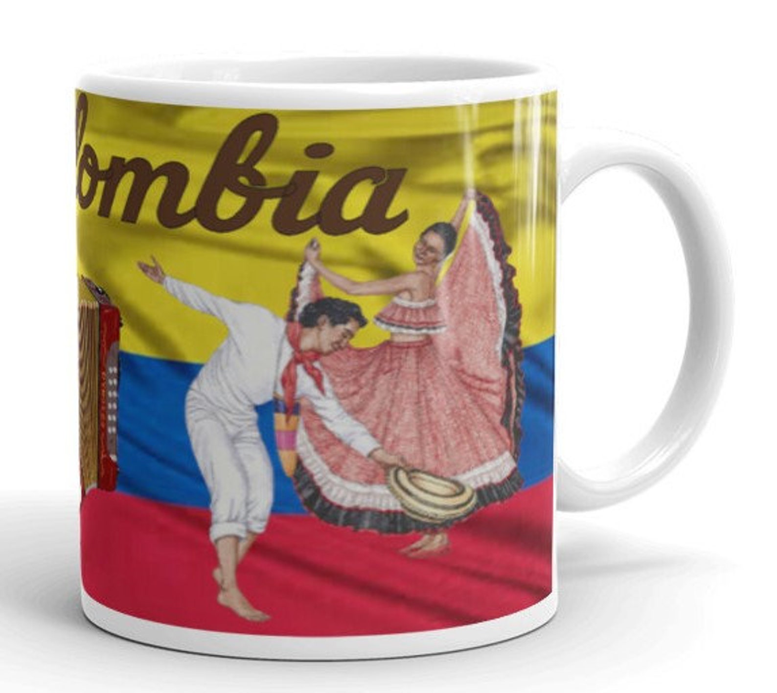 Colombia Coffee Mug | Colombian Mug - Etsy