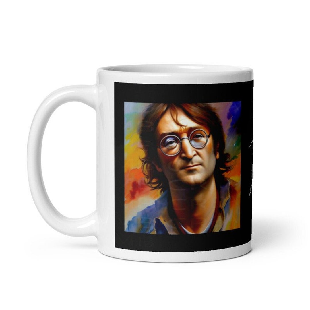 John Lennon Mug | John Lennon Fan - Etsy