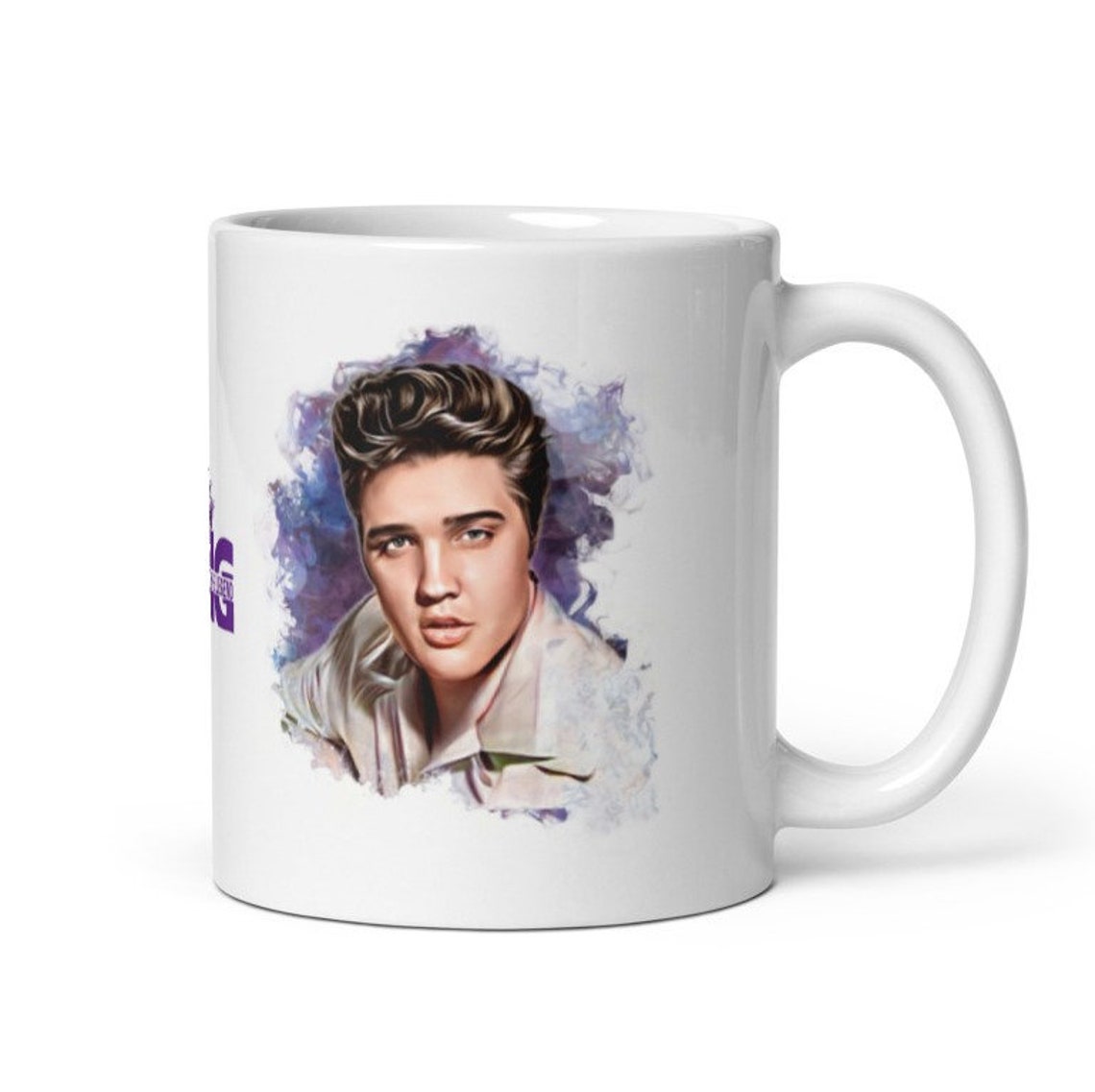 Elvis Presley Mug Cup Elvis Presley Cute Gift Mug Elvis - Etsy