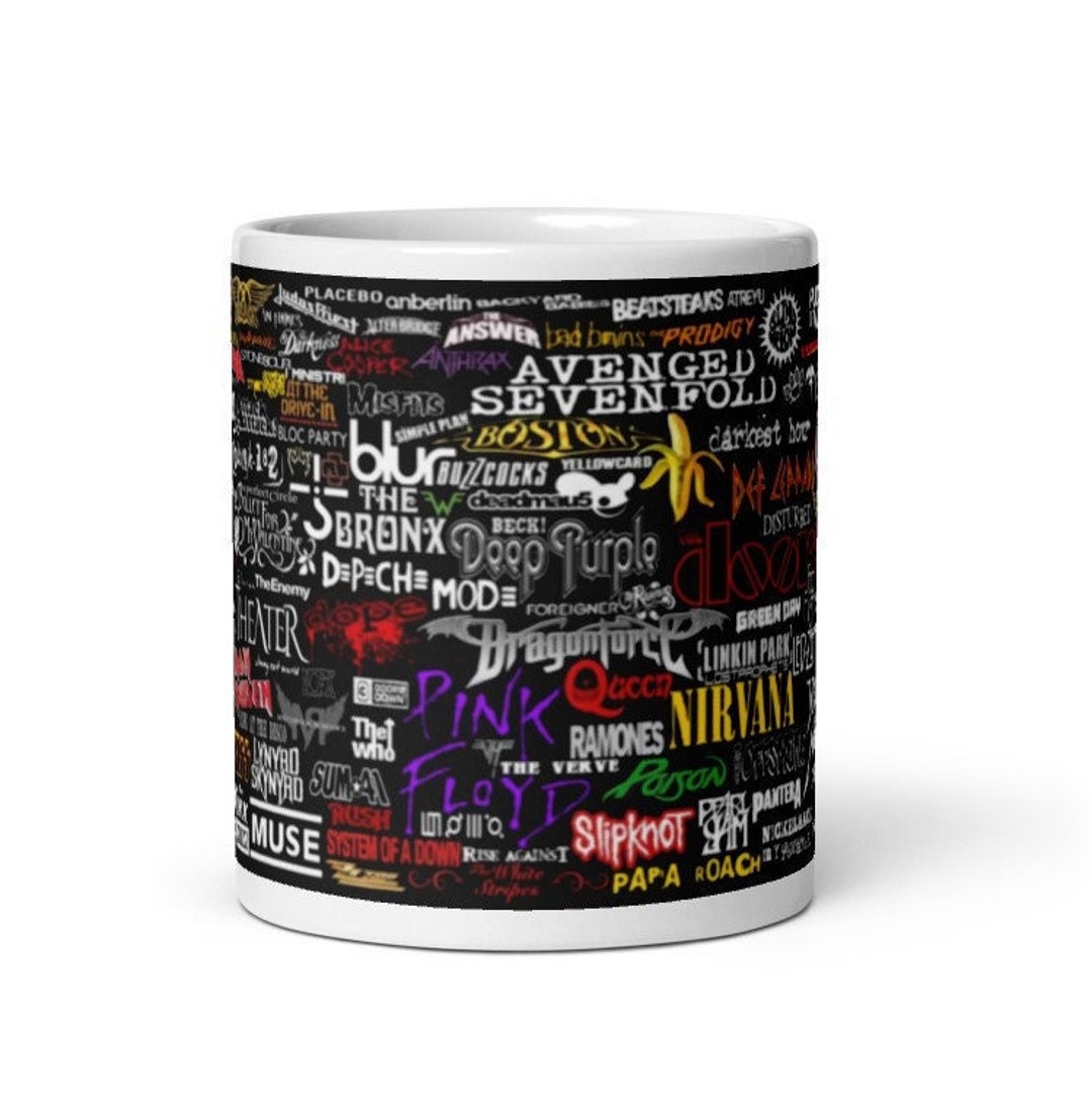 Custom Rock Music Mug, Rock Music Mug, Rock Music Fan Gift - Etsy