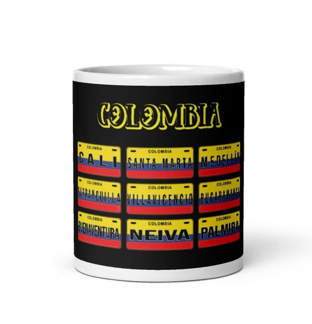 Colombia Coffee Mug | Colombia Souvenirs - Etsy