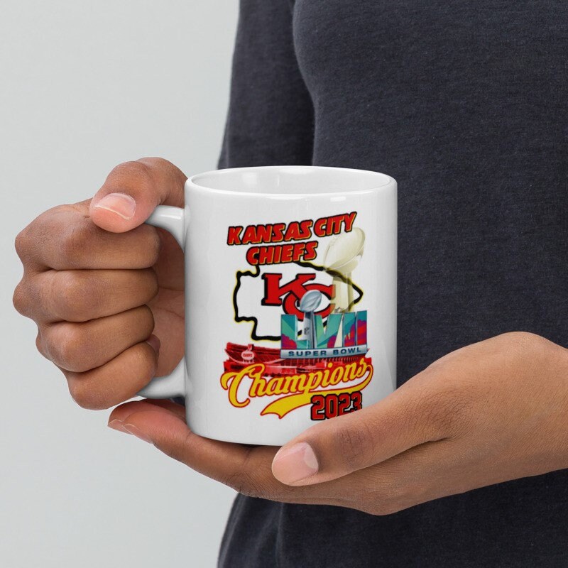 Kansas City Chiefs Coffee Mug, Super Bowl 2023 Champions sold by ...