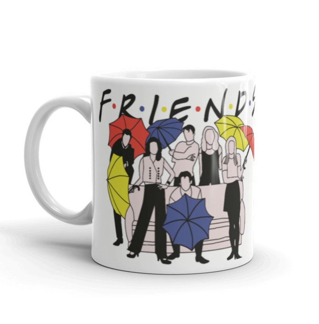 Matthew Perry Friends-friends Coffee Mug Friends Coffee Cup - Etsy