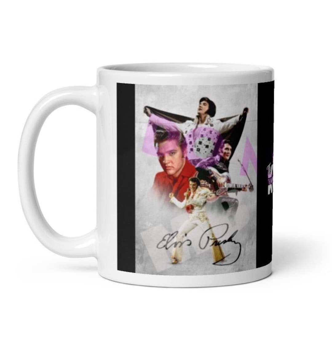 Elvis Presley Mug Cup | Elvis Presley Cute Gift Mug | Elvis Gift - Etsy