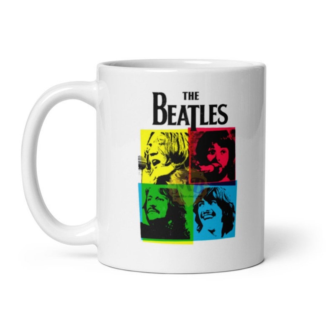 The Beatles Coffee Mug | Beatles Gifts - Etsy