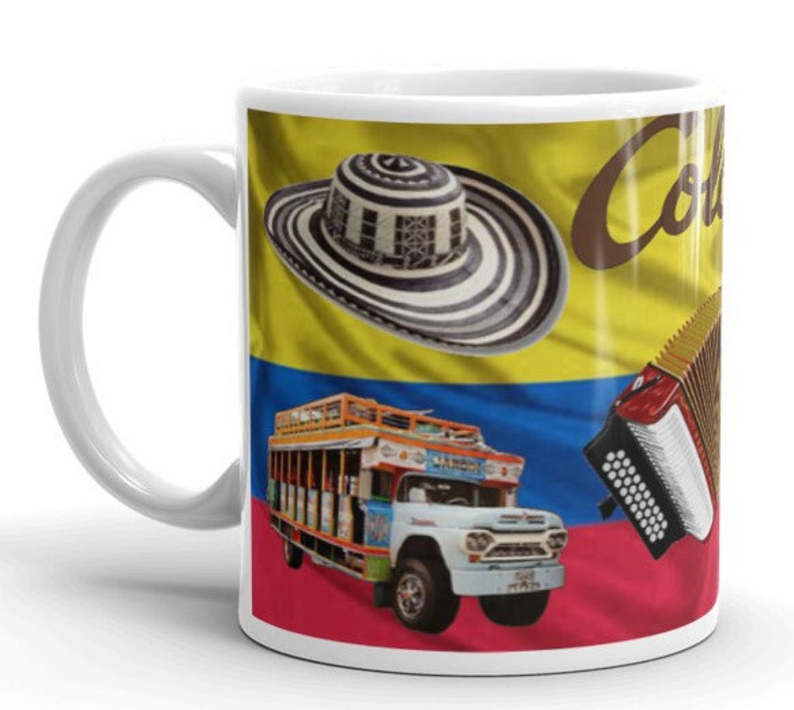 Colombia Coffee Mug | Colombian Mug - Etsy