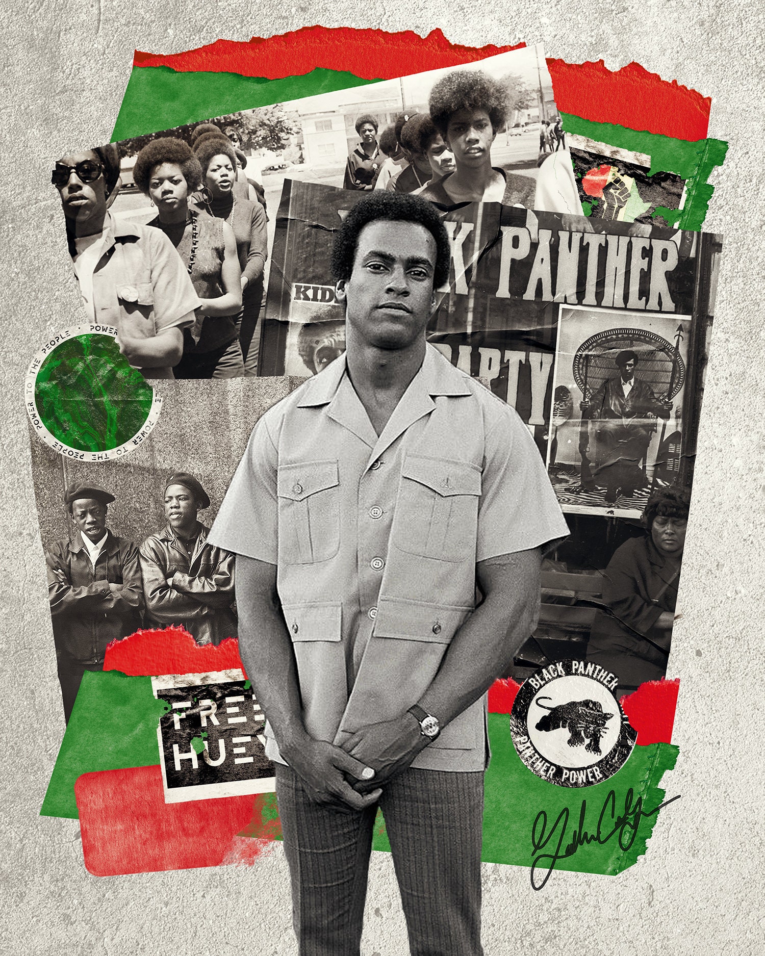 Huey Newton Poster - Etsy