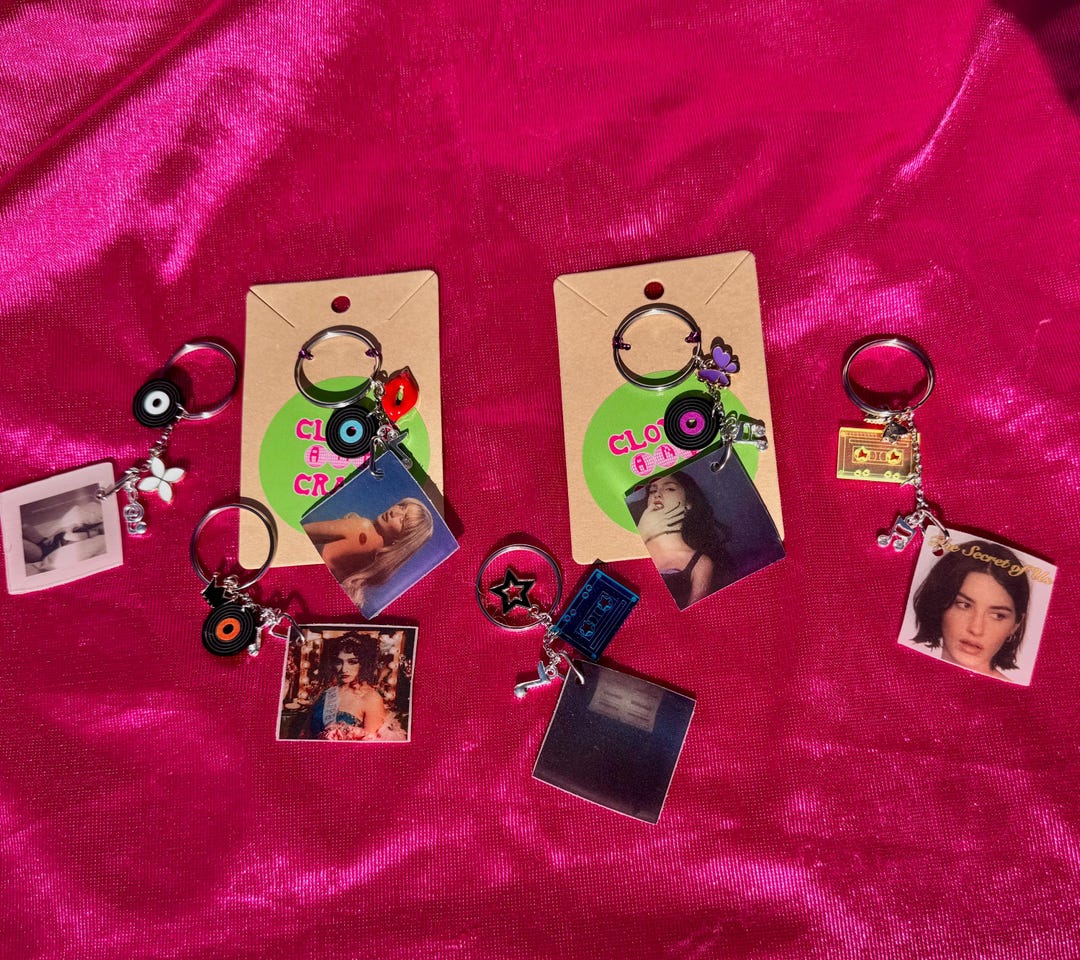 Custom Album Cover Keychain - Etsy