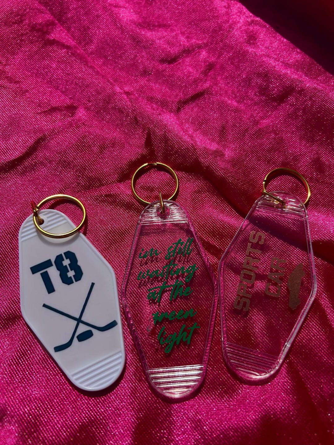 Retro Tate Mcrae Motel Keychain Inspired by so Close to What- T8 ...