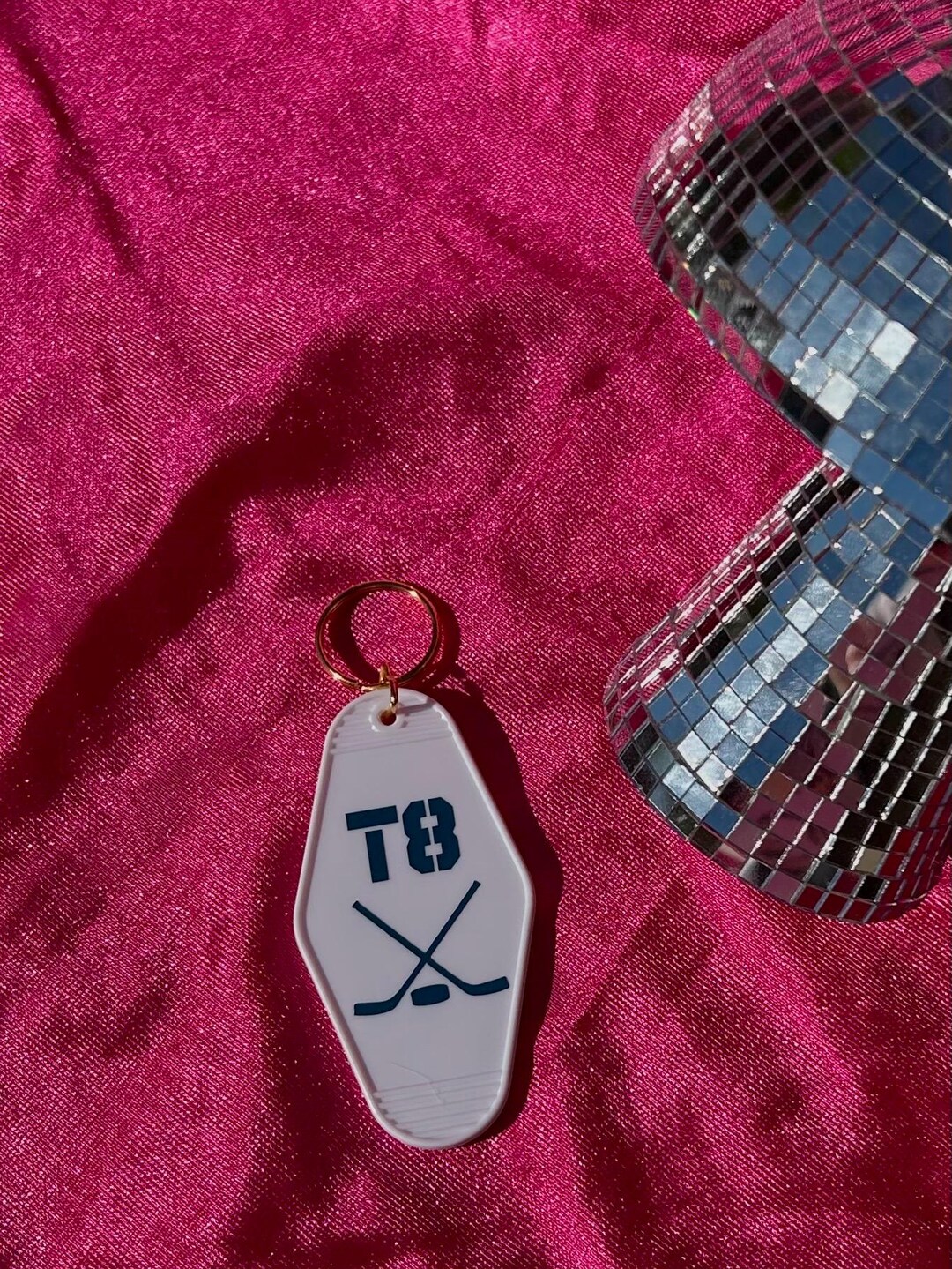 Retro Tate Mcrae Motel Keychain Inspired by Think Later - Etsy