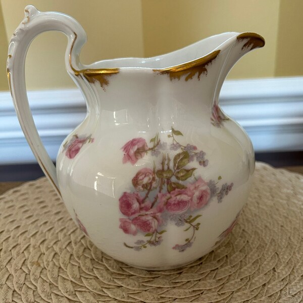 Pink Rose Pitcher - Etsy