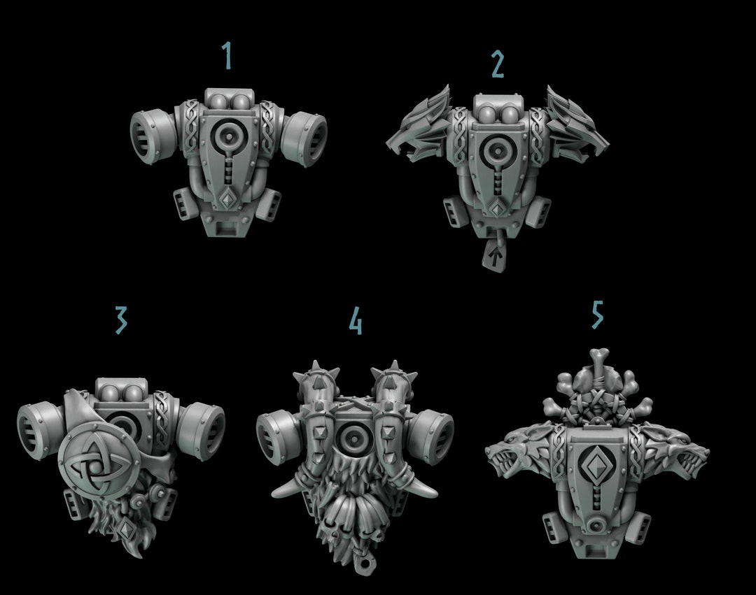 10 Viking Marine Upgrade Back Packs Primal Hounds Greytide - Etsy