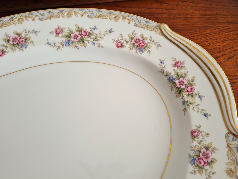 Noritake Large Oval Serving Platter, Noritake China Somerset 5317 ...