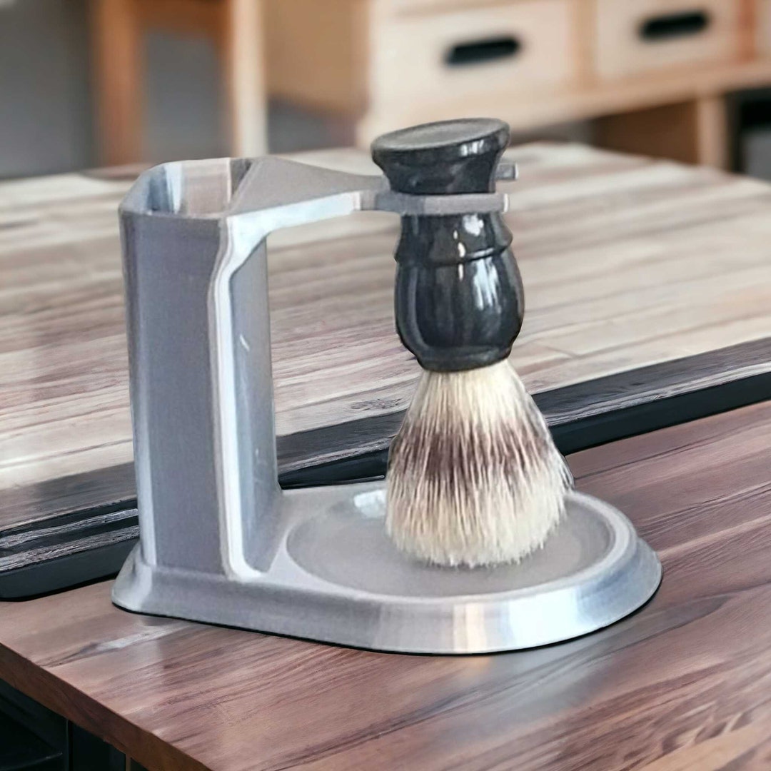 Shave Brush Stand, 3D Stand, Multiple Colors Available, Bathroom ...
