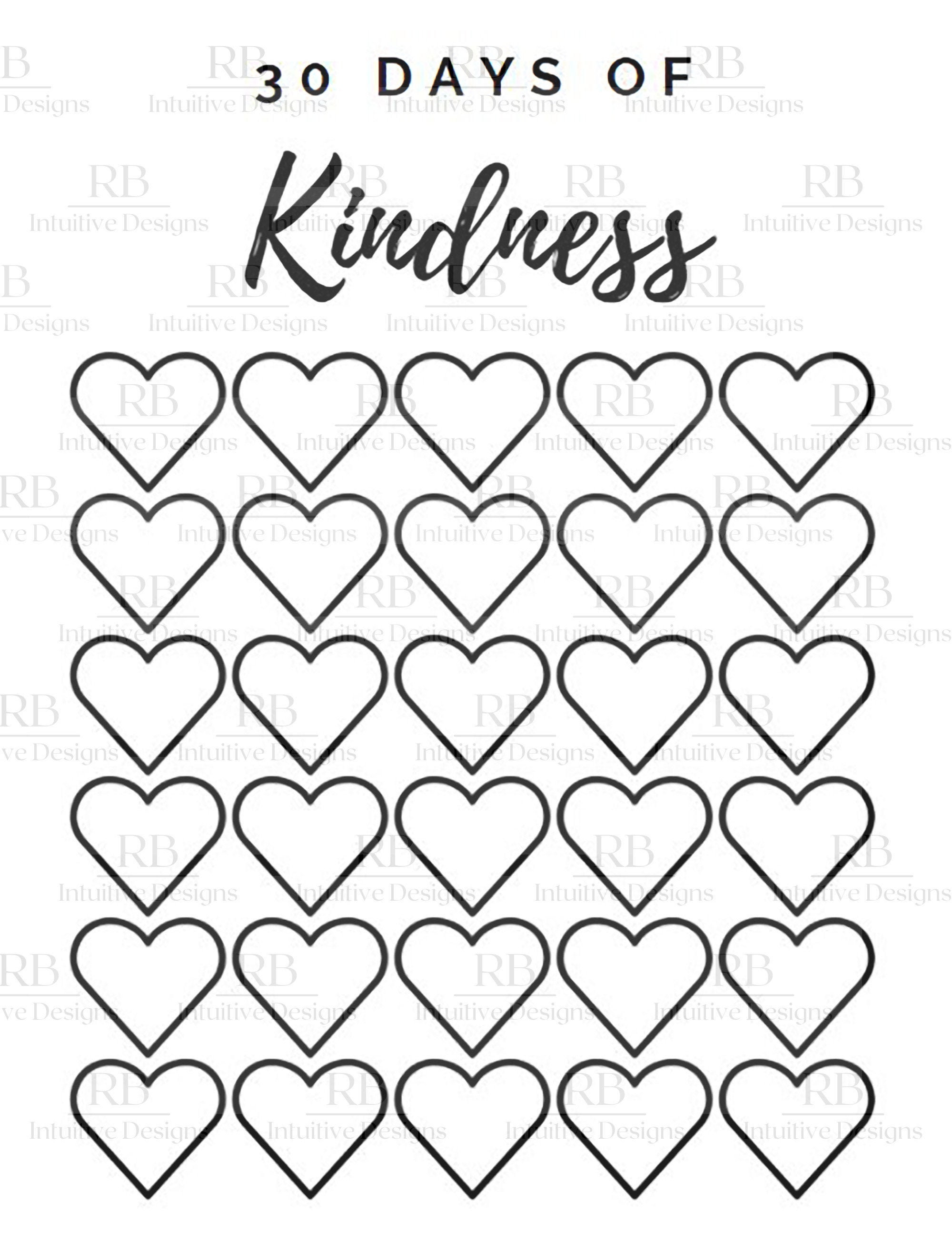 Kindness Clipart Black And White