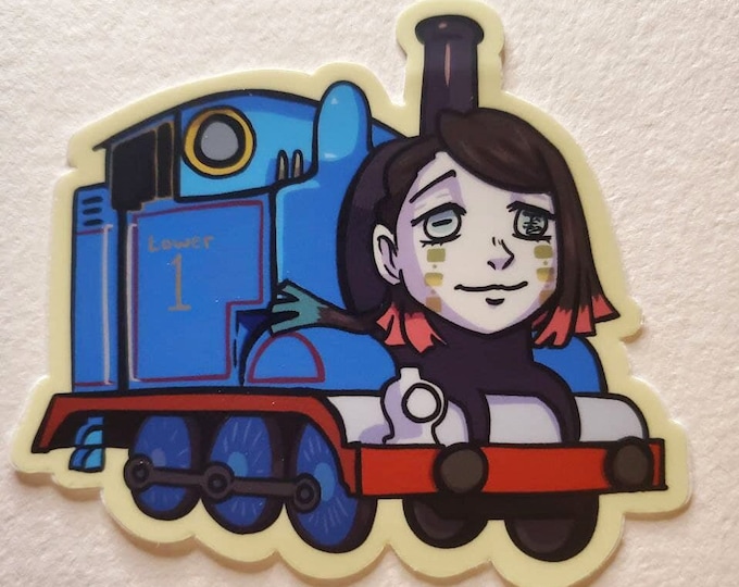 Enmu the Tank Engine Stickers & Magnets - Etsy