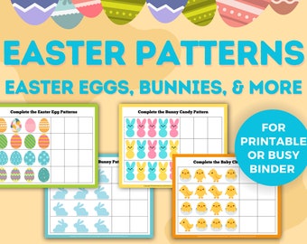 EASTER ACTIVITY PACK // Easter Learning Pack Easter Activities for Kids ...