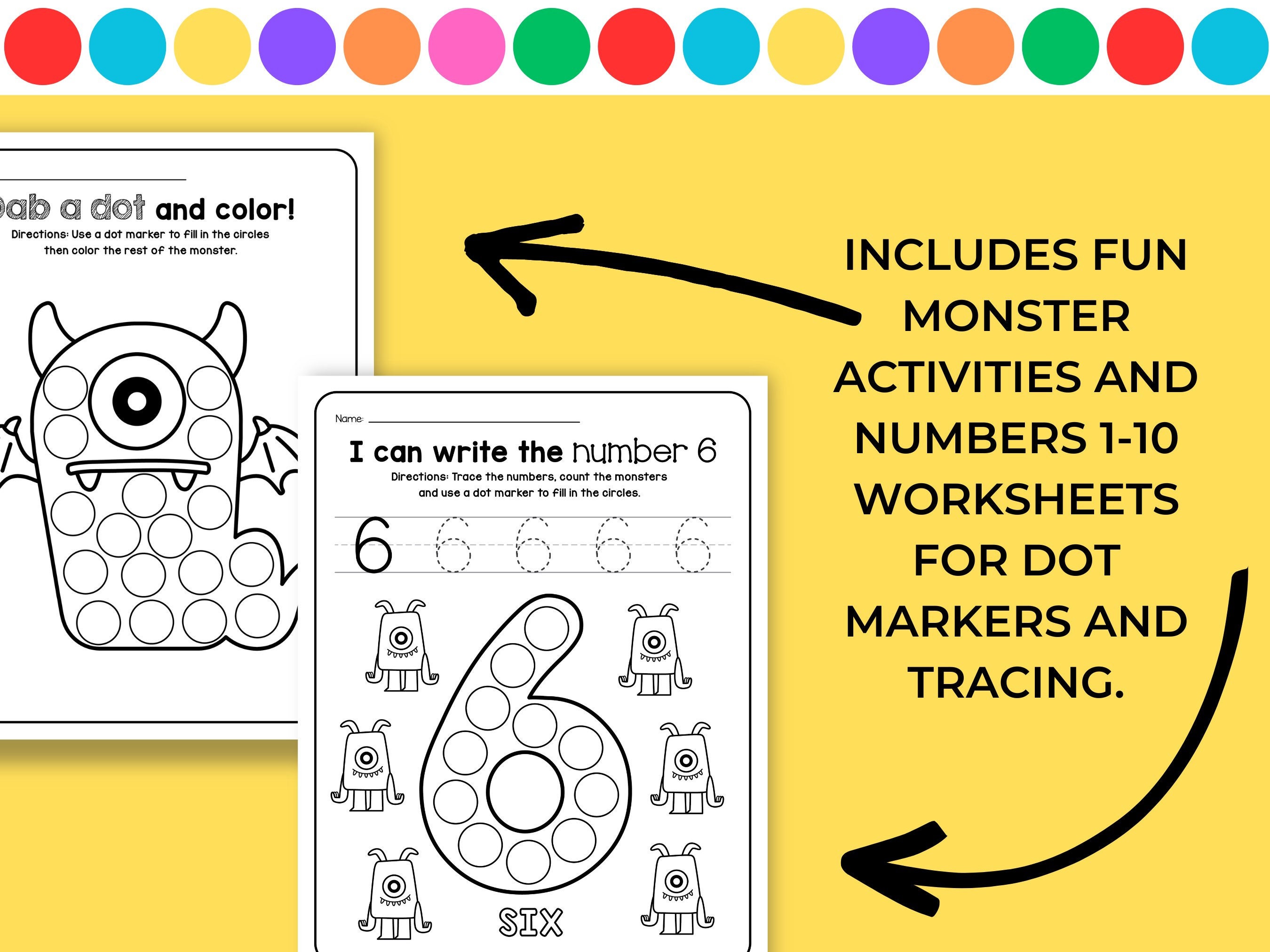 Ultimate Dot Marker Alphabet & Number Activity Bundle | 138 Pages of ...