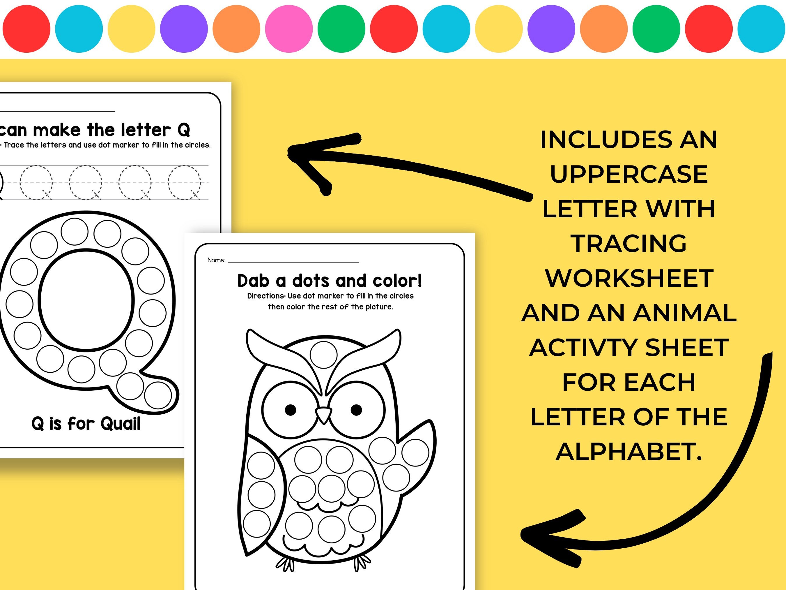 Ultimate Dot Marker Alphabet & Number Activity Bundle | 138 Pages of ...