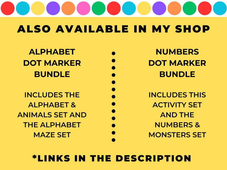 Find the Number Dot Marker Maze Activity for Learning Numbers 1-20 ...