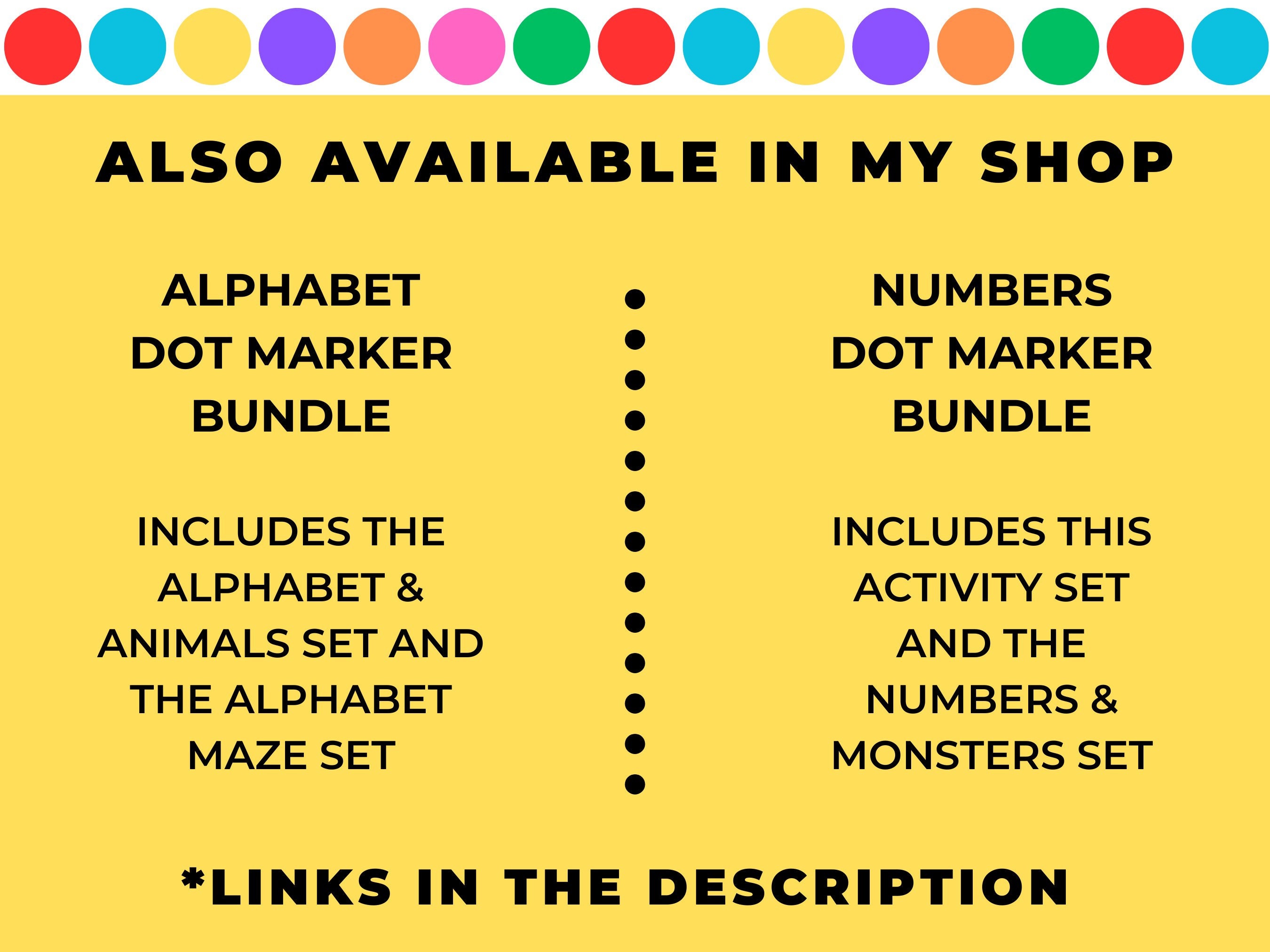 Find the Number Dot Marker Maze Activity for Learning Numbers 1-20 ...