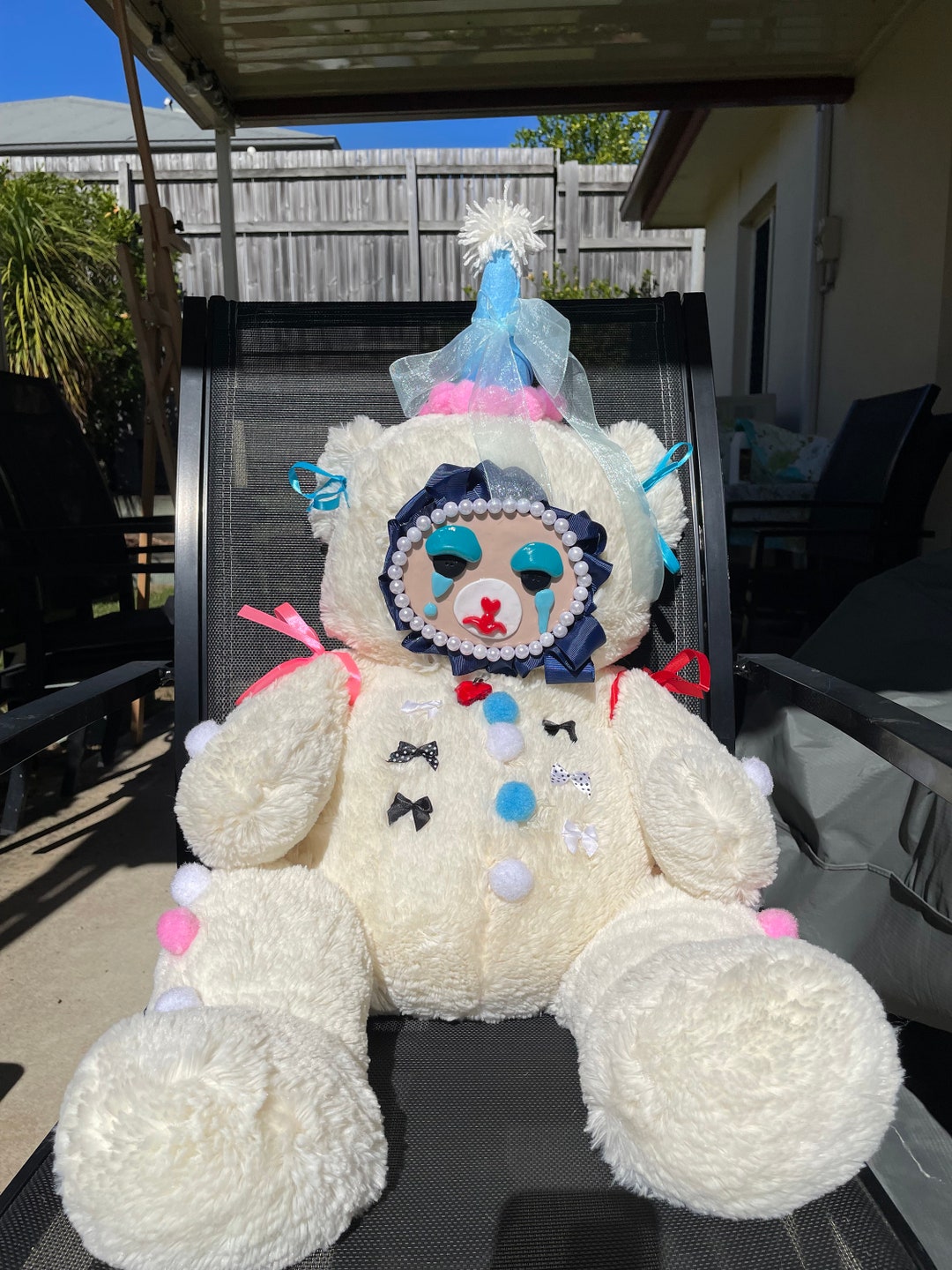 Sad Clayface Clown Bear - Etsy