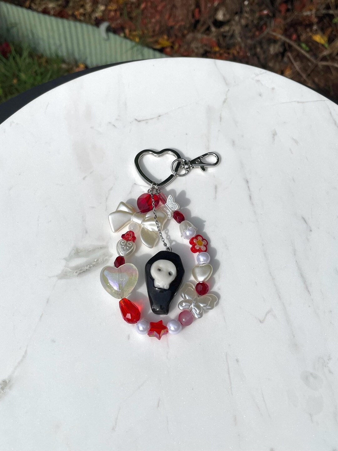 Mini Coffin Keychain - Etsy