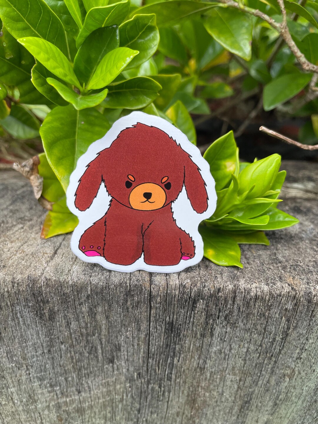 Grumpy Dog Sticker - Etsy