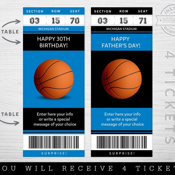 Fake Dallas Ticket - Etsy